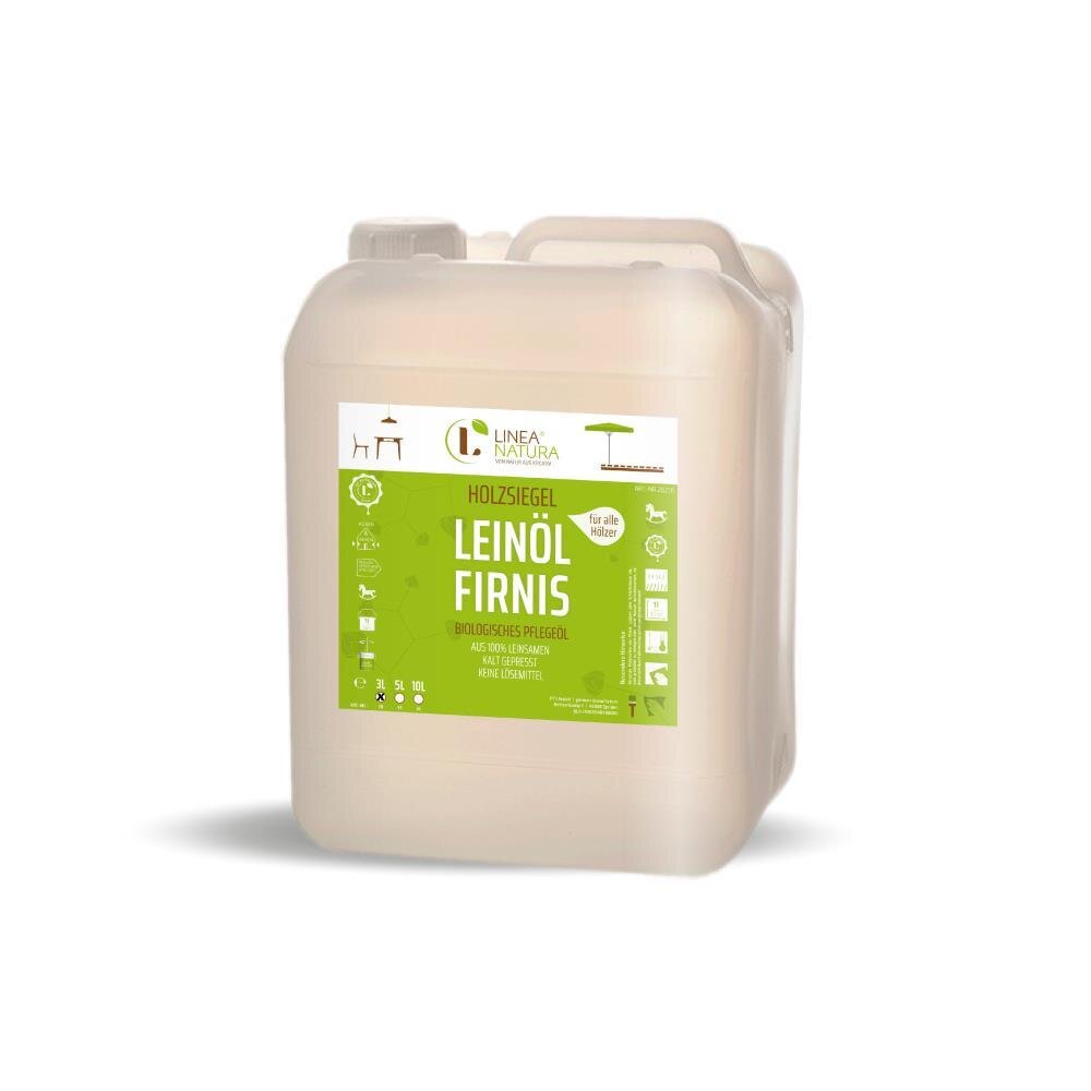 Linea Natura Leinöl-Firnis 3 Liter, 18,98